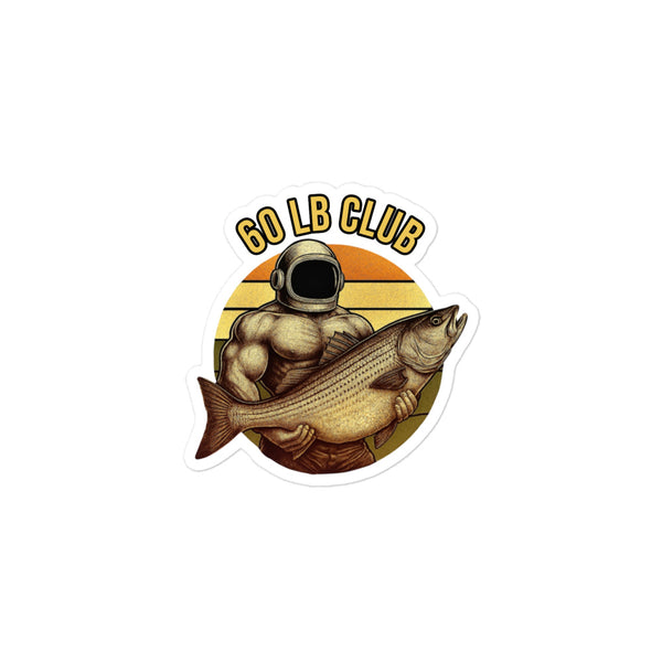 60 Pound Club Sticker – Chesapeake Trilogy